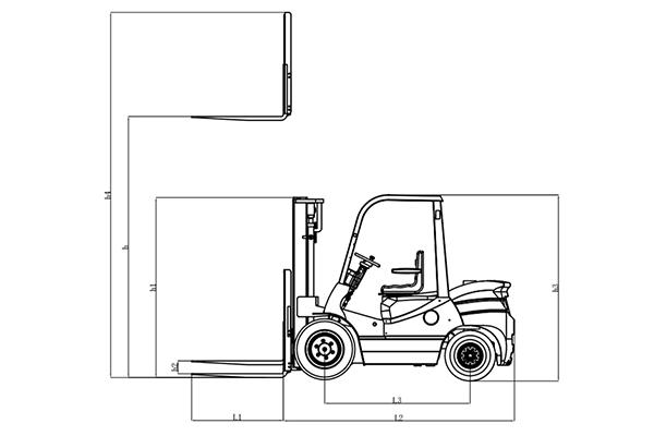 Electric Forklift 2-4 Tonne