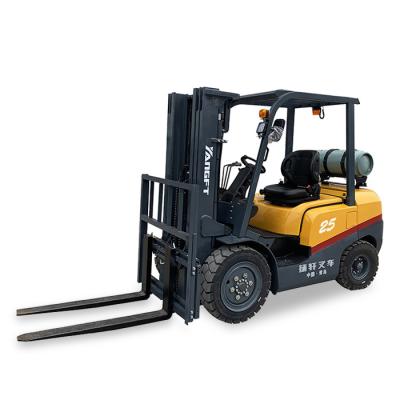 China Gasoline LPG Forklift T Series 2-4 Tonne 4 Cylinder for sale