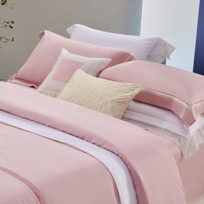 Cina 60s Conteggio tessuti Set di 3 pezzi per camera da letto Set di biancheria da letto doppia personalizzabile in vendita