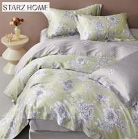 China Printed 100% Cotton Sheet Set Solid Comforter Bedding Set Bedspread for Home Comfort for sale