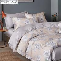 China Printed 100% Cotton Sheet Set Solid Comforter Bedding Set Bedspread for Home Comfort for sale