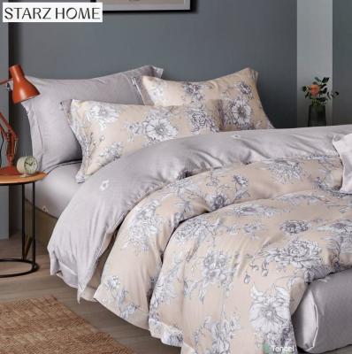 Cina Set di lenzuola di cotone stampato al 100% Comodino massello Set di biancheria da letto Copertura da letto per il comfort domestico in vendita