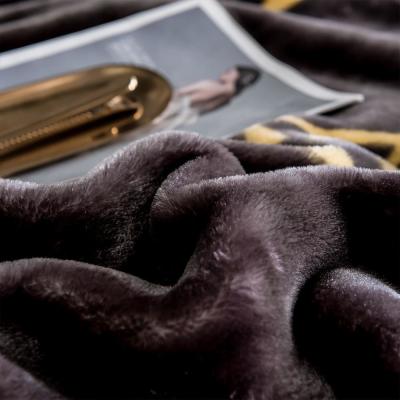 Cina Coperte da letto a disegno spazzolato per l'inverno in vendita