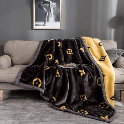 Cina Coperte da letto a disegno spazzolato per l'inverno in vendita