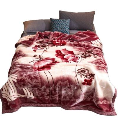Cina Comodo Inverno Spessore Raschel Copertura Super Soft doppio strato per tessile domestico in vendita
