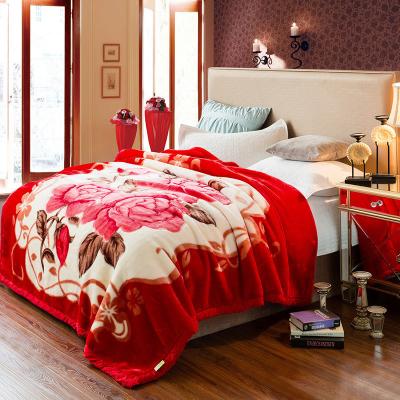 Cina Comodo Inverno Spessore Raschel Copertura Super Soft doppio strato per tessile domestico in vendita