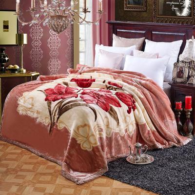 Cina Comodo Inverno Spessore Raschel Copertura Super Soft doppio strato per tessile domestico in vendita