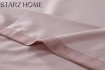 Cina 60s Conteggio di tessuti 100% cotone 4pcs biancheria da letto Set letto Set con copertura da letto comodino in vendita