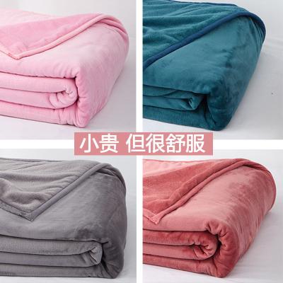 Cina Dimensione personalizzata Popolare poliestere morbido lanciare coperte di velluto di corallo coperte per i viaggi in vendita