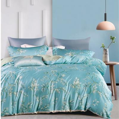 Cina Colorato su misura 4 Pcs Polyester di lusso Tessuto piatto Soft Hotel Design Letto Set per King Bed in vendita