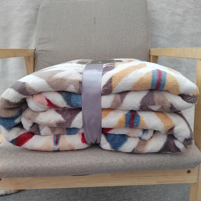 Cina Cappotto di sherpa di flannel per biancheria da letto King Queen Twin Size Cappotto di poliestere Boho in vendita