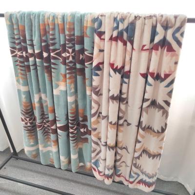 Cina Cappotto di sherpa di flannel per biancheria da letto King Queen Twin Size Cappotto di poliestere Boho in vendita