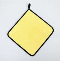 China Printed Pattern Solid Color Microfiber Towel for Super Absorbent Make Up Removal for sale