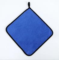 China Printed Pattern Solid Color Microfiber Towel for Super Absorbent Make Up Removal for sale