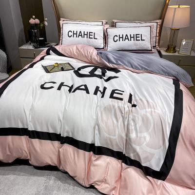 China 100% polyester kussenschuur dekbed set luxe beddengoed set voor volwassenen thuis beddek Te koop