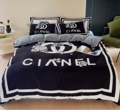 China 100% polyester kussenschuur dekbed set luxe beddengoed set voor volwassenen thuis beddek Te koop