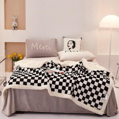 Cina Coperta con modello di scacchiera per tutte le stagioni in vendita