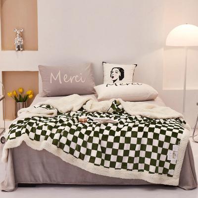 Cina Coperta con modello di scacchiera per tutte le stagioni in vendita