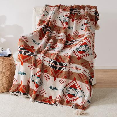 Cina Set di coperte estive Boho Free Sample per viaggi di maglieria. in vendita