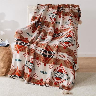 Cina Set di coperte estive Boho Free Sample per viaggi di maglieria. in vendita
