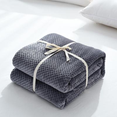 Cina 2023 Dimensioni personalizzate Colorato Corallino Fleece Copertura per sonnellino ufficio e bambini lancio in vendita