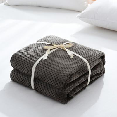 Cina 2023 Dimensioni personalizzate Colorato Corallino Fleece Copertura per sonnellino ufficio e bambini lancio in vendita
