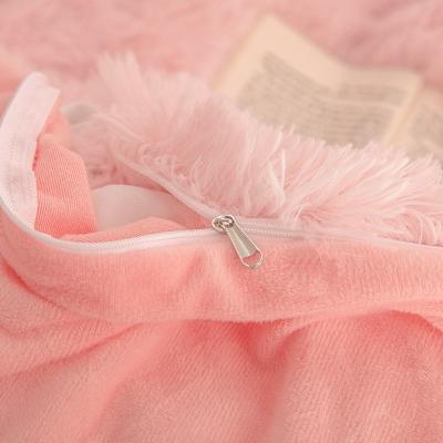 Cina Coperta per coperte di piumaggio di pelliccia personalizzata, set di biancheria da letto invernale morbida senza riempimento in vendita