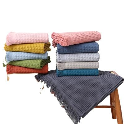 Cina Hotel Tassel morbido multicolore asciugamano da bagno Sciarpa 90*180 con antimicrobico e cotone in vendita