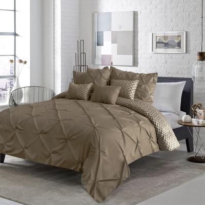 Cina Stoffa di microfibra densità di comodino Set di biancheria da letto 4 pezzi King Size biancheria da letto di lusso in vendita