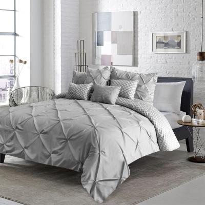 Cina Stoffa di microfibra densità di comodino Set di biancheria da letto 4 pezzi King Size biancheria da letto di lusso in vendita