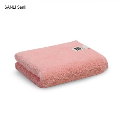 Cina Set di asciugamani in cotone 100% lussuoso e altamente assorbente per tutte le età di Sanli Towel in vendita