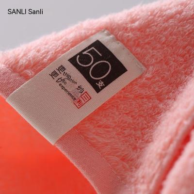 Cina Set di asciugamani in cotone 100% lussuoso e altamente assorbente per tutte le età di Sanli Towel in vendita