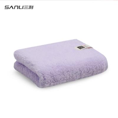 Cina Set di asciugamani in cotone 100% lussuoso e altamente assorbente per tutte le età di Sanli Towel in vendita