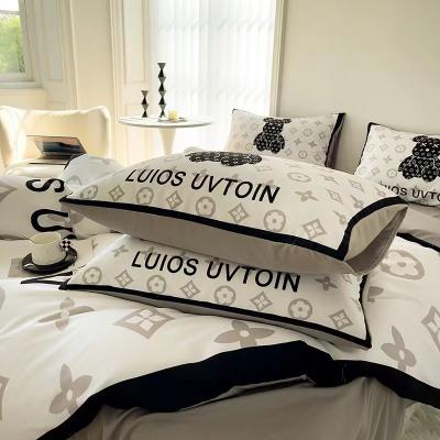 Cina Moderno stile cartoni animati testa di orso bianco design set di biancheria da letto con 100% materiale poliestere in vendita