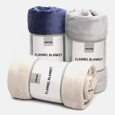 Cina Super Soft Microfiber Flannel Blanket con costruzione in stile europeo e americano in vendita