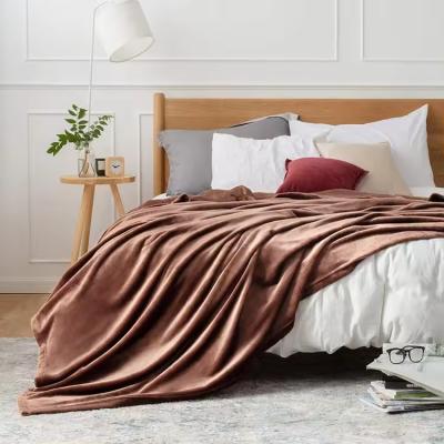 Cina Super Soft Microfiber Flannel Blanket con costruzione in stile europeo e americano in vendita