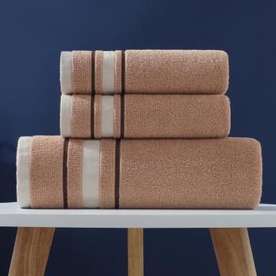 Cina Bagno di cotone con asciugamano rotto 32 fili morbidi e assorbenti con logo ricamato in vendita