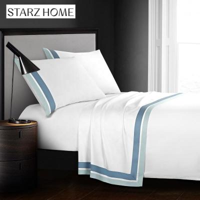 Cina King Size 4 Pieces Set di biancheria da letto in cotone 100% Kit di quattro pezzi per matrimonio in vendita