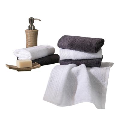 Китай Конфигурационный логотип Luxury 5 Star Hotel White 100% Cotton Dobby Face Hand Bath Towels Set (Любое 5-звездочное отеле Белое 100% хлопчатобумажное Полотенце для ванной) продается
