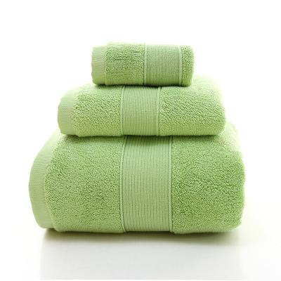 Cina Asciugamano da bagno a colori solidi asciugamano morbido e ecologico e personalizzato in 7 sfumature vivaci in vendita