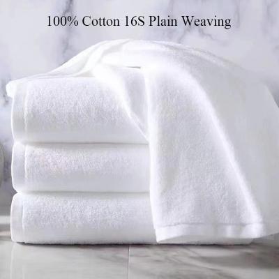Cina Set di asciugamani da bagno per hotel a cinque stelle con taglia personalizzata in SOLID COLOR 16S Asciugamani di cotone in vendita