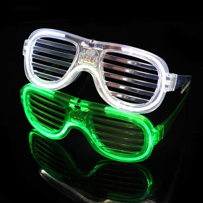 China Lichtbril blinds gloeiende zonnebril voor koud licht feest bar flits Te koop