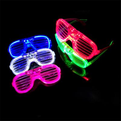 China Lichtbril blinds gloeiende zonnebril voor koud licht feest bar flits Te koop