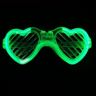 China Lichtbril blinds gloeiende zonnebril voor koud licht feest bar flits Te koop