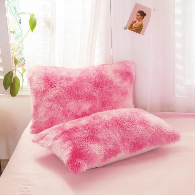 Cina Densità di tessuto 173 * 118 Set di biancheria da letto in velluto da 4 pezzi di visone cristallino latte coniglio in vendita