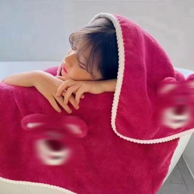 中国 超強い水吸収 家庭用 ベビー 浴巾セット カーテンパターン付き サンゴのベールベットセット 販売のため