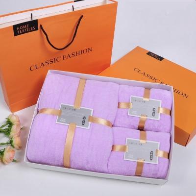 中国 子供用 豪華 セット 3 in 1 ホテル デザイナー コラル フリース バスルーム バス タオル セット 販売のため
