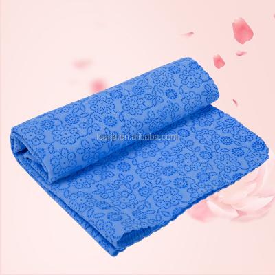 Cina Asciuga veloce asciugato blu chiaro 3D PVA asciugamano per facile sbiadire rughe e multifunzionale bagno massaggio dei capelli in vendita