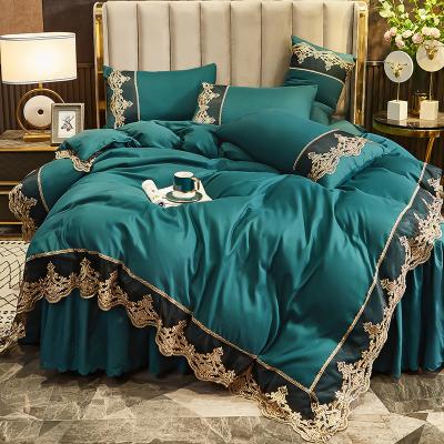 Cina Set di biancheria da letto in tessuto di poliestere per adulti e bambini in vendita