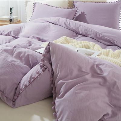 Cina Set di biancheria da letto in microfibra King Size con temperatura di lavaggio di 30 gradi e numero di tessuti di 40 in vendita